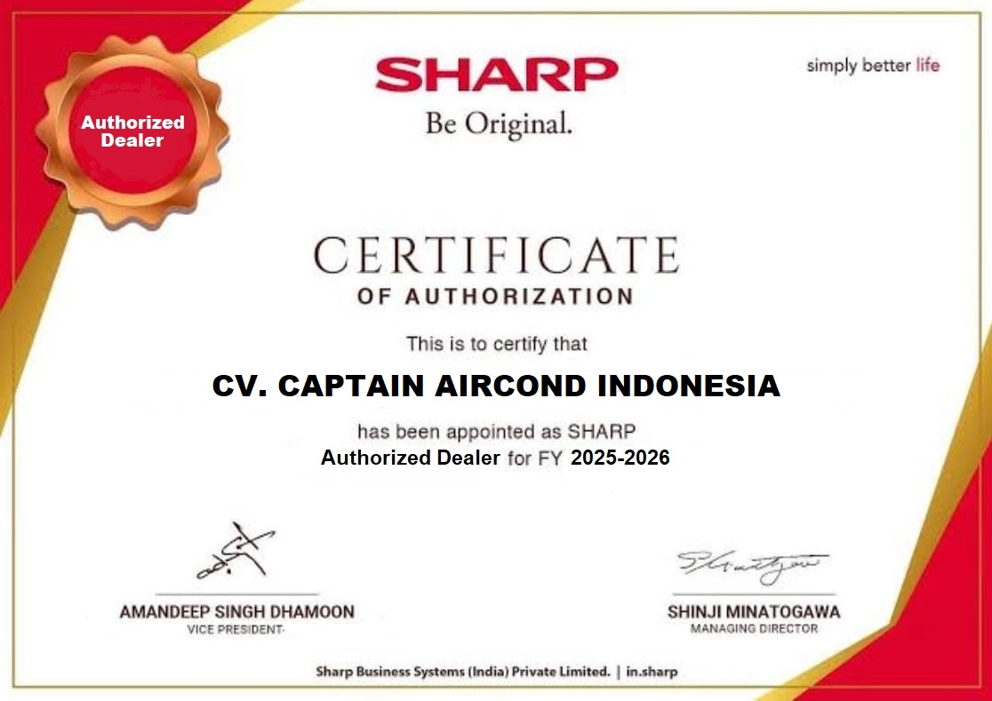 Authorized Dealer Certificate | AC Captain